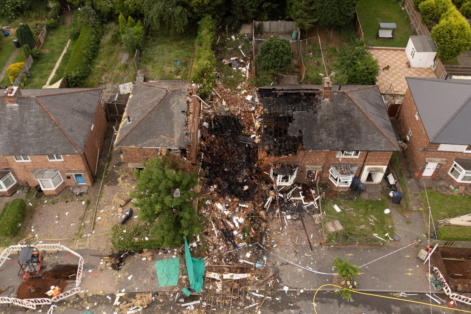 Man fighting for life after gas explosion in Birmingham | Radio NewsHub